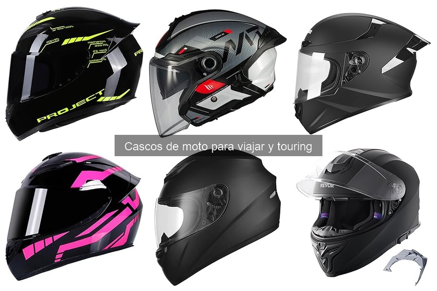 Comparativa de cascos de moto para touring: ¡elige el mejor! - Chaflan