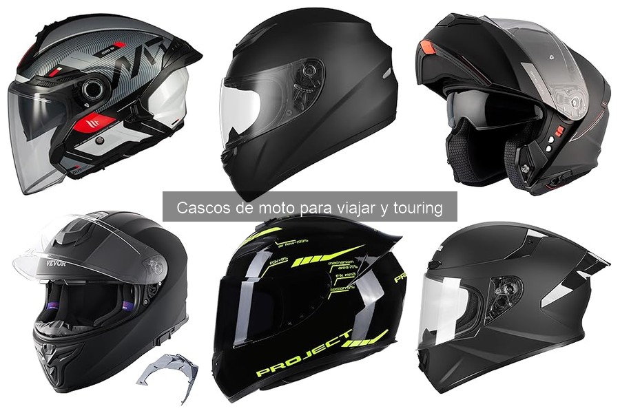 Mejores Cascos de Moto para Viajar: Comparativa por Precios - Chaflan
